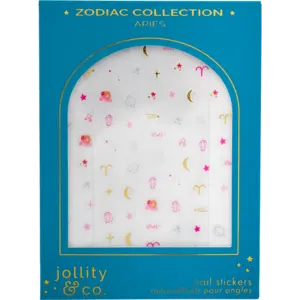 JOLLITY & CO Zodiac Nail Stickers - Aries