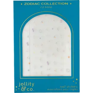 JOLLITY & CO Zodiac Nail Stickers - Gemini