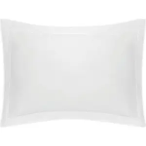 MATOUK Bergamo Sham - White