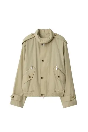 Burberry Cotton Nylon Jacket - Hunter Beige