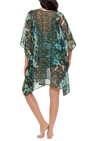 MIRACLESUIT® Florica Metallic Cover-up Caftan
