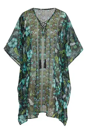 MIRACLESUIT® Florica Metallic Cover-up Caftan