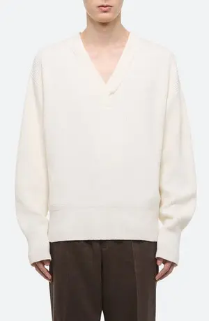 Helmut Lang V Neck Knitwear For Men