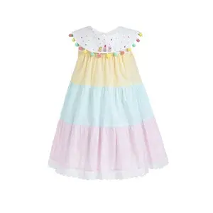 MIMI TUTU Layered Pom Dress