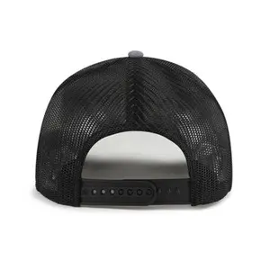 '47 Houston Astros Carbon Rope Trucker Adjustable Hat - Charcoal