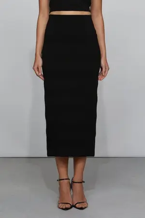 ET OCHS Remi Knit Midi Skirt