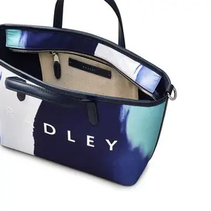 RADLEY Southwell Gardens Stripe Open Top Satchel Bag