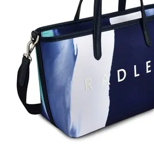RADLEY Southwell Gardens Stripe Open Top Satchel Bag