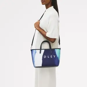 RADLEY Southwell Gardens Stripe Open Top Satchel Bag