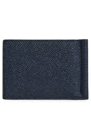 Thom Browne 4-bar Leather Bifold Wallet