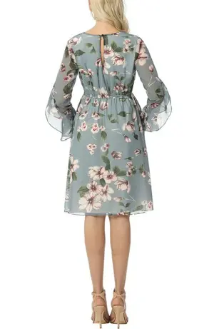 KIMI + KAI Salena Maternity Floral Print Dress