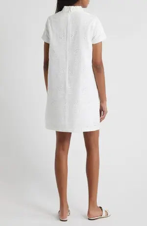 LILLY PULITZER® Mamie Eyelet Shift Dress