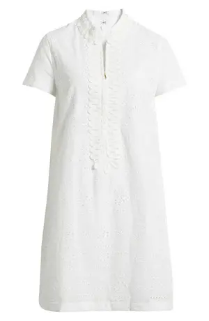 LILLY PULITZER® Mamie Eyelet Shift Dress