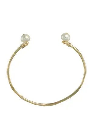 ALBISIA Vida Pearl Cuff - 14k Gold Filled