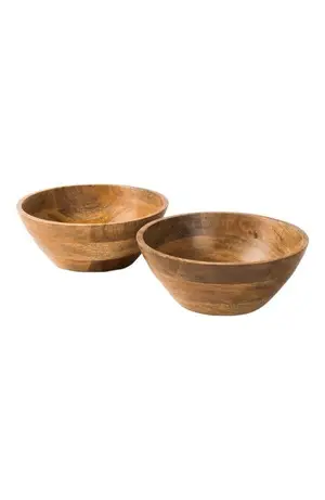 MELA ARTISANS Verdan Mangowood Bowl Set