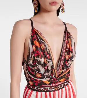 Dolce & Gabbana Printed Maxi Dress