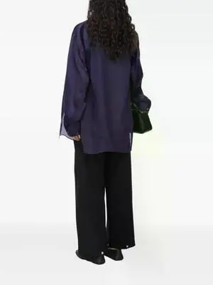 Khaite Sheer Oversized Shirt
