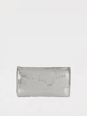 Rabanne Metal Mesh Clutch - Silver