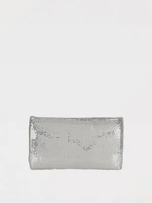 Rabanne Metal Mesh Clutch - Silver