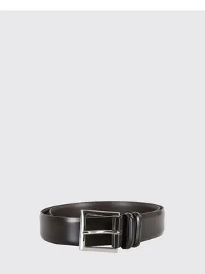 Orciani Brushed Leather Belt - Brown