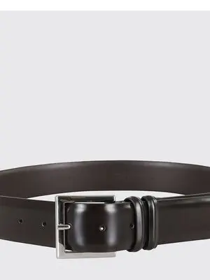 Orciani Brushed Leather Belt - Brown