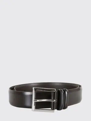 ORTIGNI Orciani Leather Belt Dark