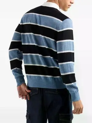 Armani Exchange Striped Polo Shirt