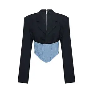 Dion Lee Notched Lapel Outerwear For Women