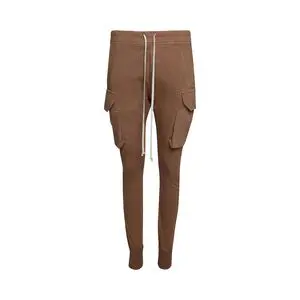 Rick Owens Mastodon Cut Joggers 'khaki Brown