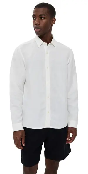 AUTO-REPLY Andrew Linen Shirt - White