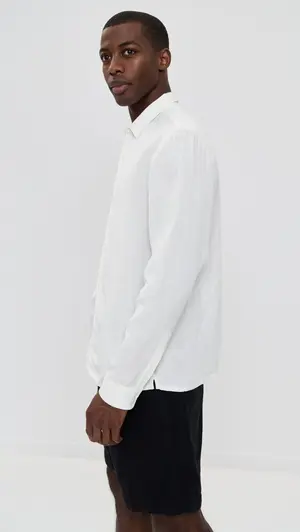AUTO-REPLY Andrew Linen Shirt - White