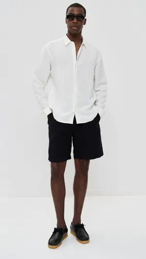 AUTO-REPLY Andrew Linen Shirt - White