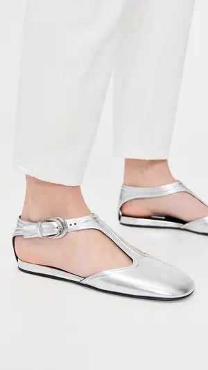 JIL SANDER Mary Jane Flats
