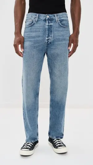 AGOLDE 90s Relaxed Straight Leg Jeans - Friction