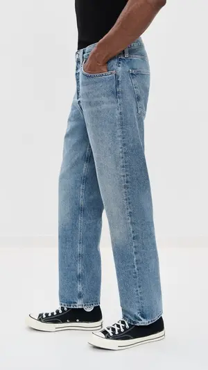 AGOLDE 90s Relaxed Straight Leg Jeans - Friction