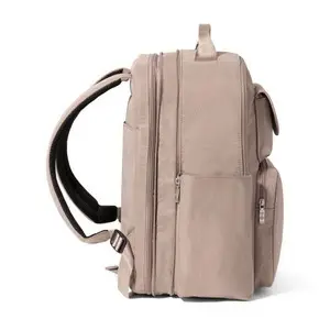 BAGGALLINI Laptop Backpack With Flip Lock Closure - Moonrock