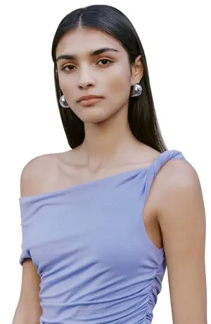 MARCELLA Manon Off-the-shoulder Maxi Dress - Periwinkle