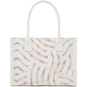 CHRISTIAN LOUBOUTIN Nastroloubi Gaagal Print Canvas Tote - Multi Leche
