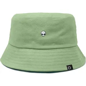 DALIX Alien Cotton Bucket Hat - Turf Green