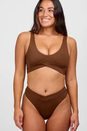 JOLYN Sirena Bikini Bottom - Coconut