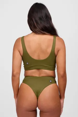 JOLYN Sirena Bikini Bottom - Kelp