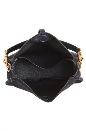 Etro Belted Suede Hobo Bag - Blue
