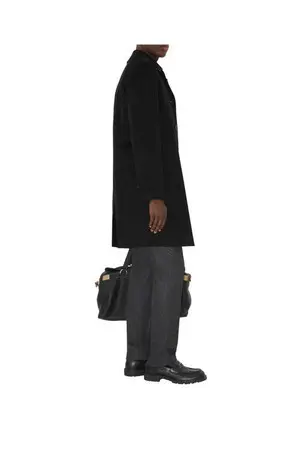 Burberry Mid-length Cashmere Car Coat - Black