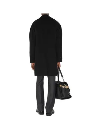 Burberry Mid-length Cashmere Car Coat - Black