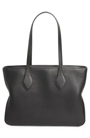 FERRAGAMO Small Star Leather Tote Bag