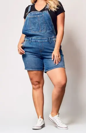SLINK JEANS Denim Shortalls - Genesis