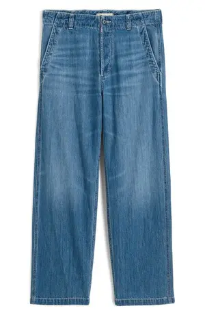 Madewell Patch Pocket Straight Leg Jeans