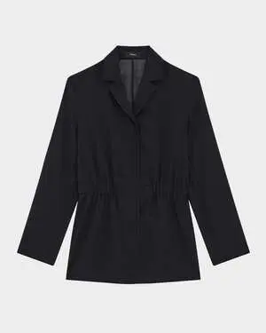 Theory Notched Lapel Jackets For Women