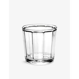 SERAX Surface Glass Large Tumbler 9cm - Clear