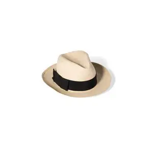 Miu Miu Raffia Hat - Tan/black